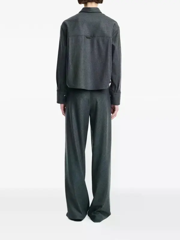 Maria Mcmanus Button-up Cropped Shirt