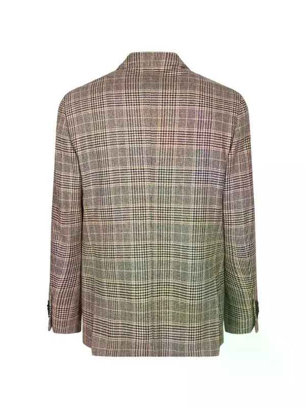 LARDINI Prince Of Wales Check Blazer