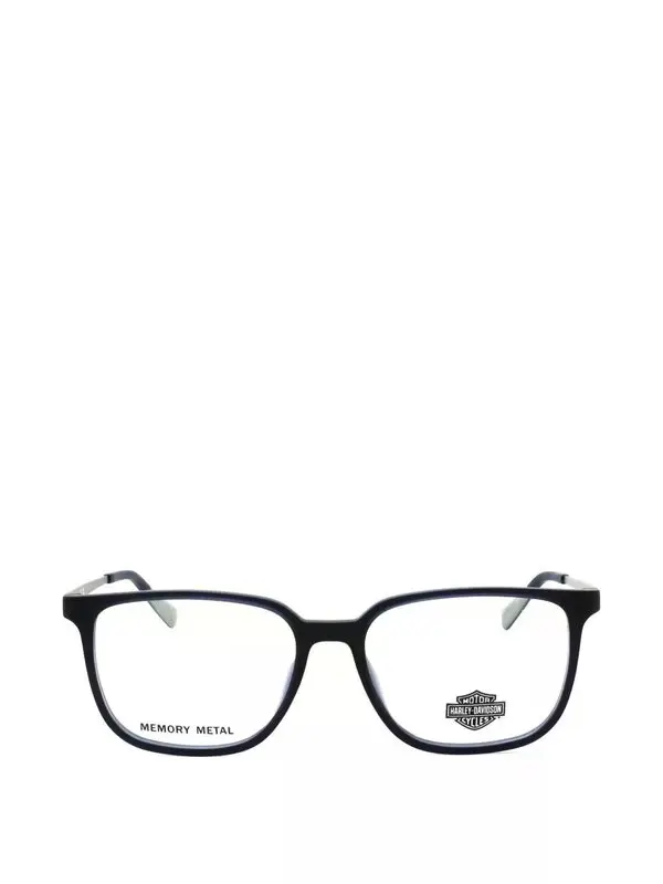 HARLEY-DAVIDSON Rectangle-frame Glasses - Silver