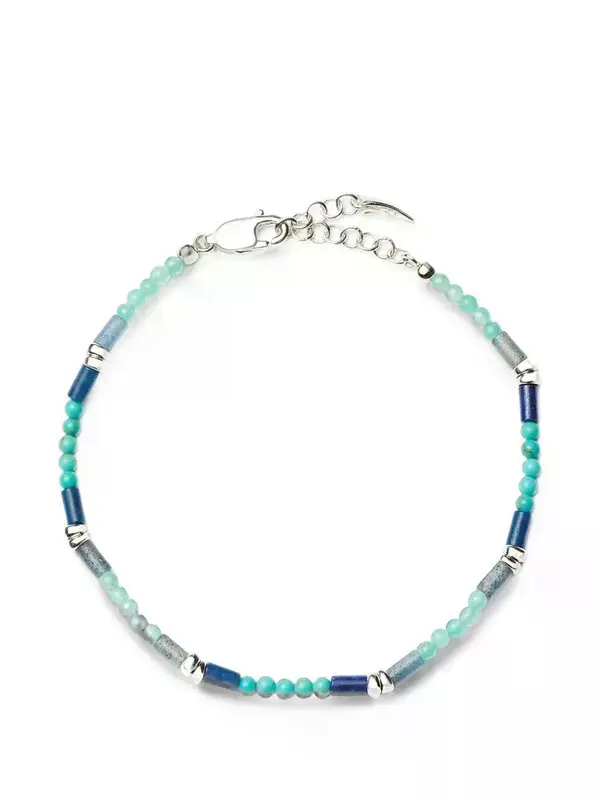 MISSOMA Beaded Gemstone Bracelet - Silver