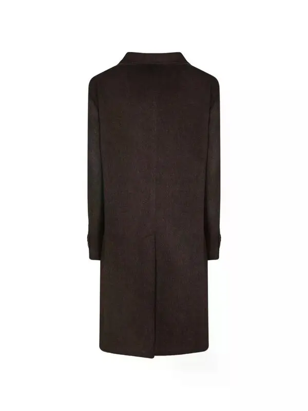 Tagliatore Colorado Single-breasted Coat - Brown