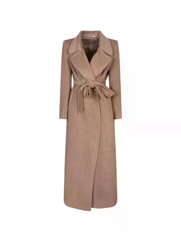 Tagliatore Belted Notch-lapels Coat