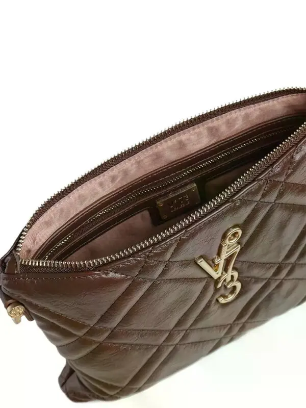 V°73 Diaspro Quilted Logo-plaque Cross Body Bag
