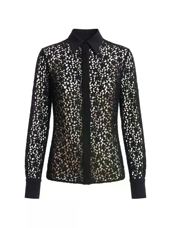 Maria Mcmanus Slim-fit Semi-sheer Shirt