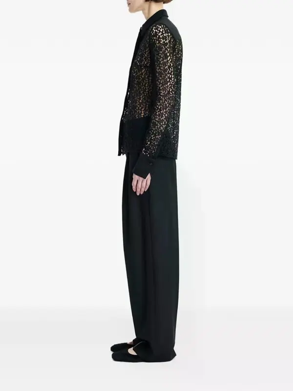 Maria Mcmanus Slim-fit Semi-sheer Shirt