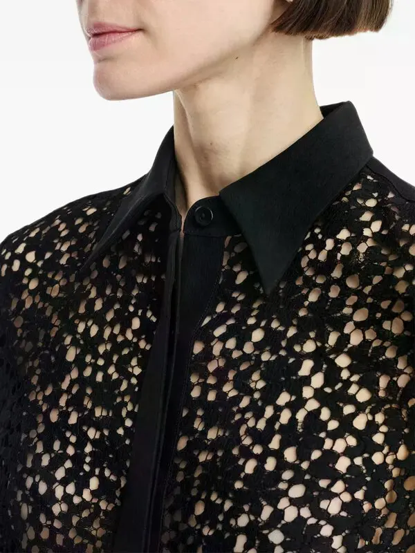 Maria Mcmanus Slim-fit Semi-sheer Shirt
