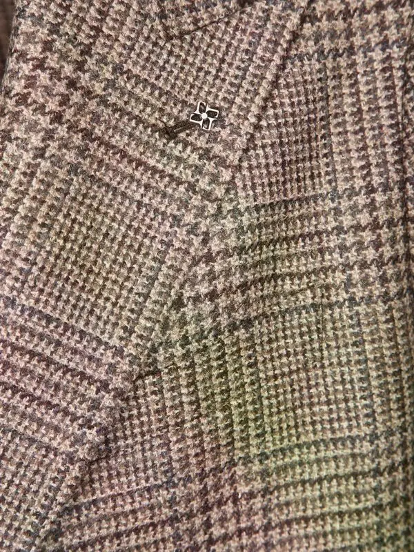 Tagliatore Double-breasted Check Blazer