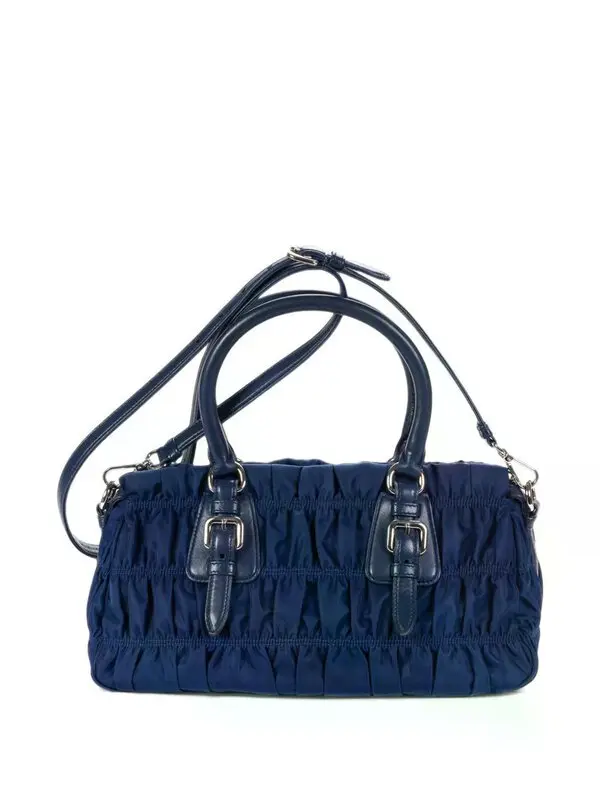 Prada Tessuto Gaufre Tote Bag