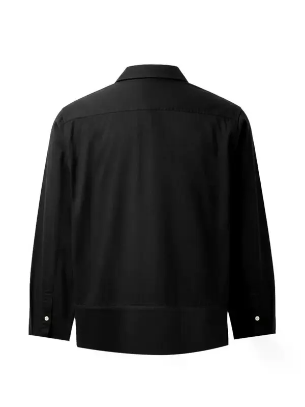 Comme Des Garçons Layered-hem Chest-pocket Shirt