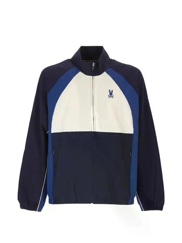 Psycho Bunny Colour-block Logo-embroidered Jacket