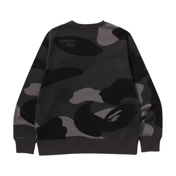 A BATHING APE Mega Color Camo Big Ape Head Sweatshirt