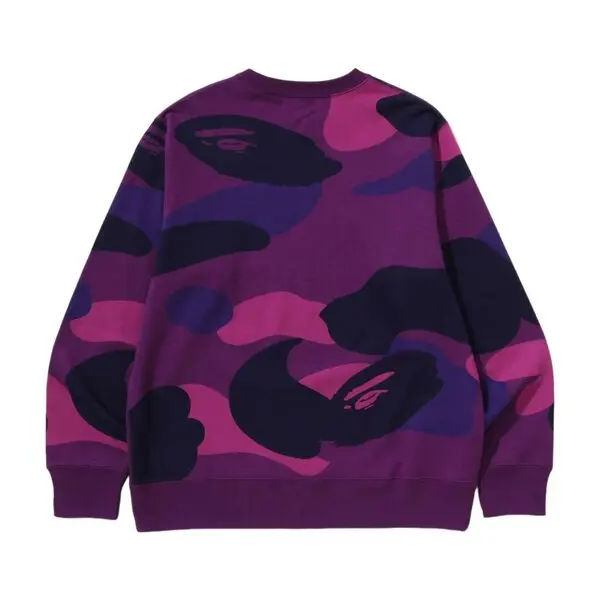 A BATHING APE Mega Color Camo Big Ape Head Sweatshirt