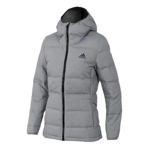 Adidas Helionic Mel Hooded Jacket Asia Sizing - Grey