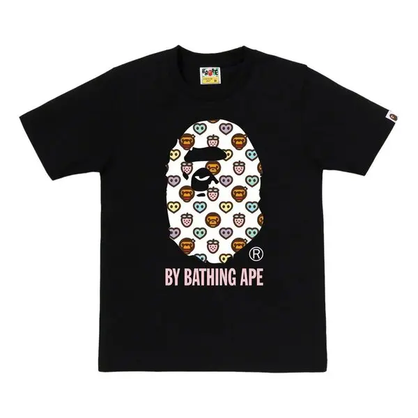 A BATHING APE Milogram Sweets Bathing Ape T-shirt - Black