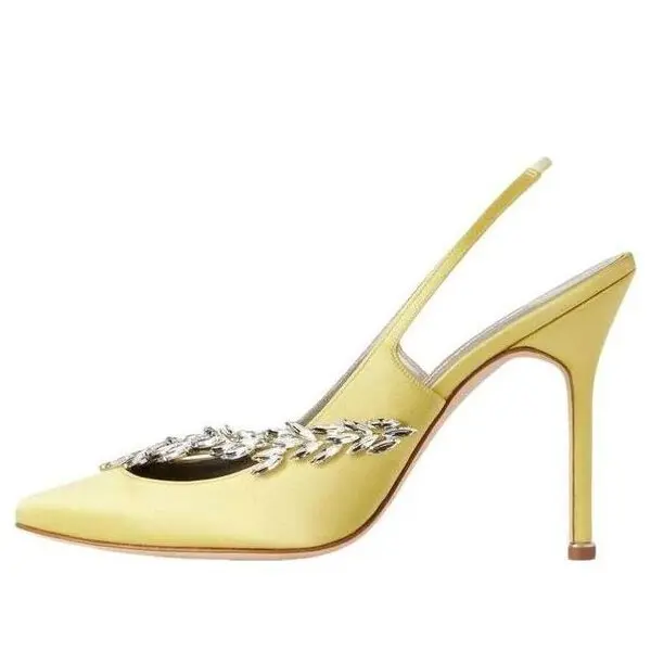 Balenciaga Manolo Blahnik Slingback - Lime