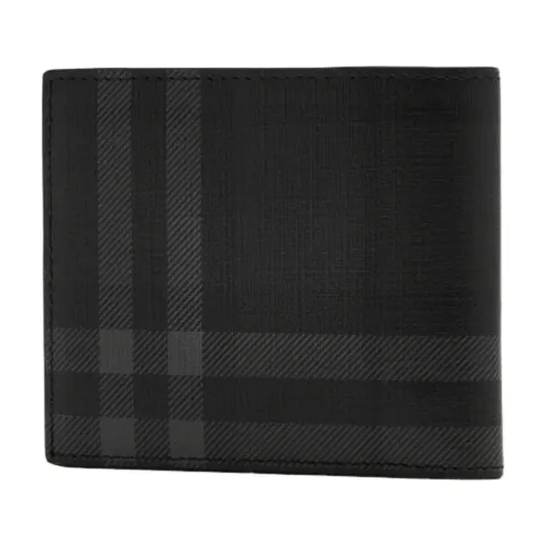 Burberry City Check Bifold Wallet 'iron Grey