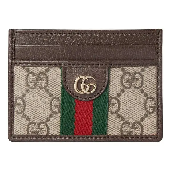 Gucci Ophidia Card Case - Beige
