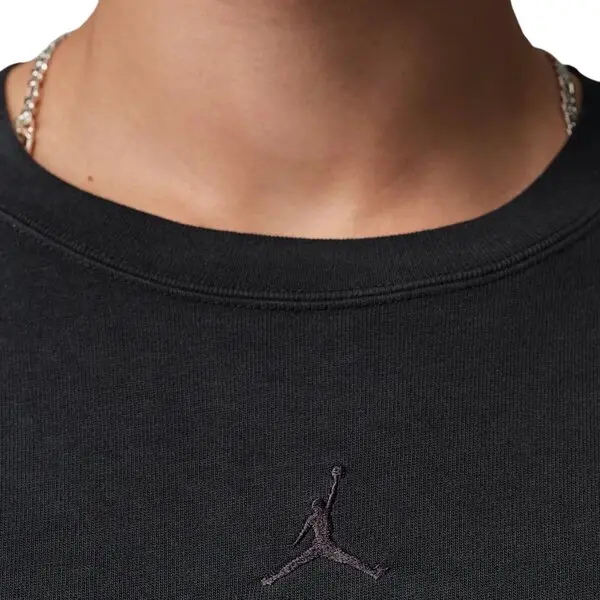JORDAN Flight Heavyweight Long-sleeve Top 'black Sail