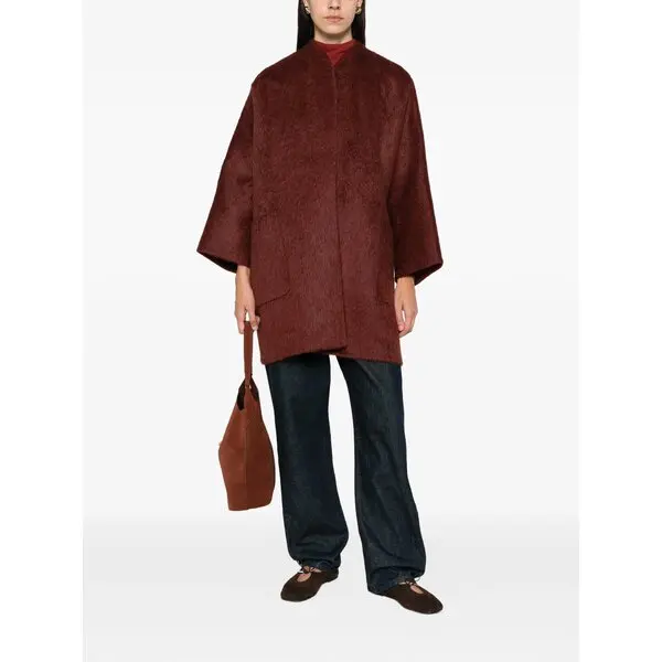 Max Mara Coats Oversized Coats - Red