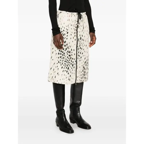 Moncler Neutrals Skirts Straight Skirts