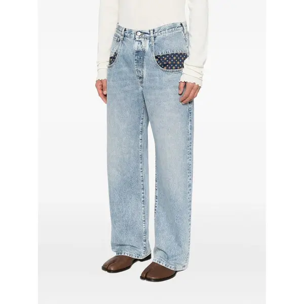MAISON MARGIELA Denim Regular & Straight-leg Jeans - Blue