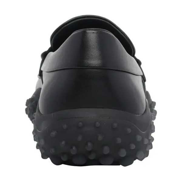Miu Miu Logo Leather Loafers