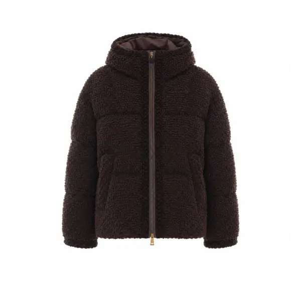 Moncler Cristallin Down Jacket - Brown