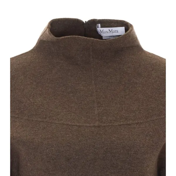 Max Mara Tenuta Wool And Cashmere Jersey Dress