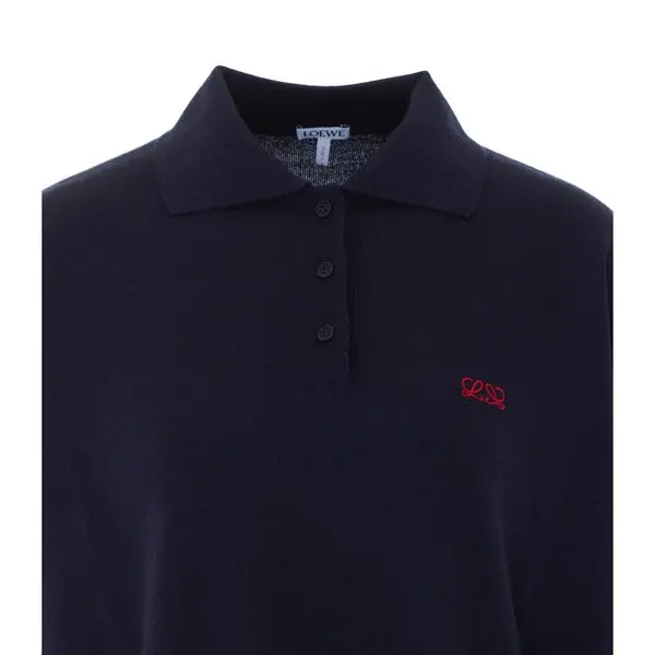 Loewe Double L Logo Polo Sweater
