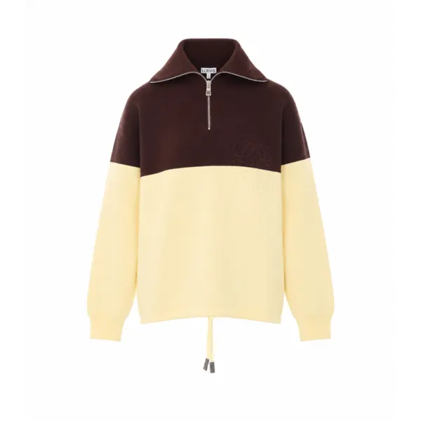 Loewe Anagram Logo Sweater - Brown