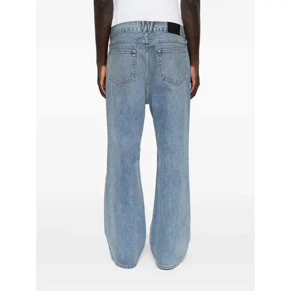 WILLY CHAVARRIA Denim Wide-leg Jeans