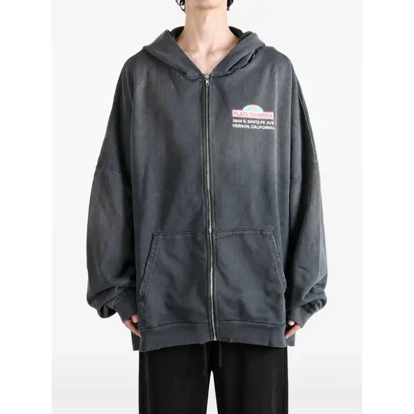 WILLY CHAVARRIA Grey Sweaters & Knitwear Hoodies