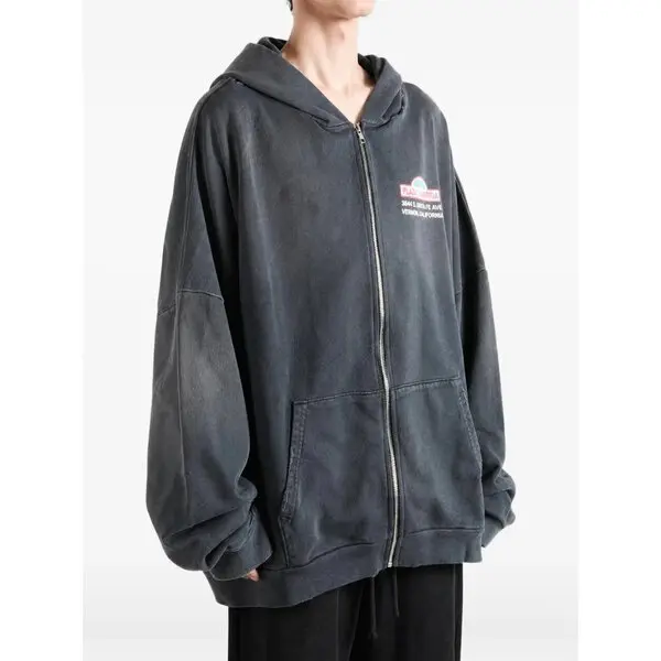 WILLY CHAVARRIA Grey Sweaters & Knitwear Hoodies