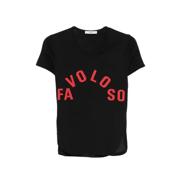 Fendi Tops T-shirts & Jerseys - Black