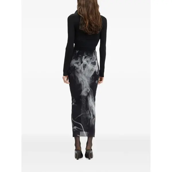 JEAN PAUL GAULTIER Grey Skirts Straight Skirts