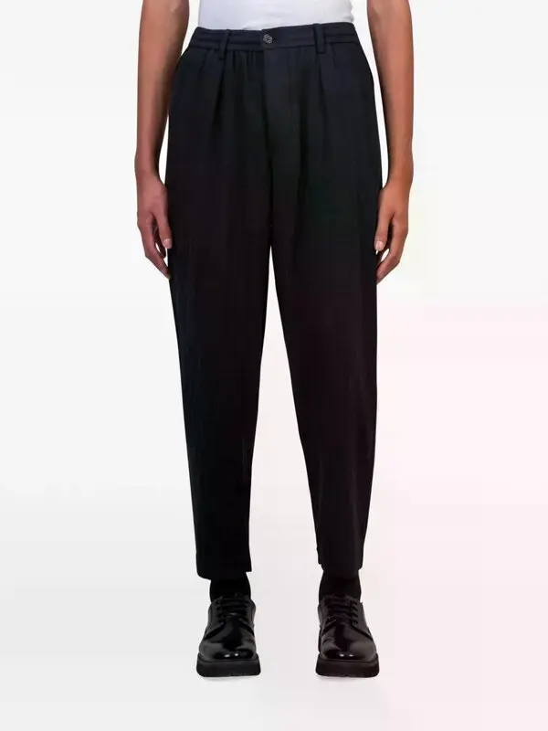Universal Works Pleated Track Pants - Blue
