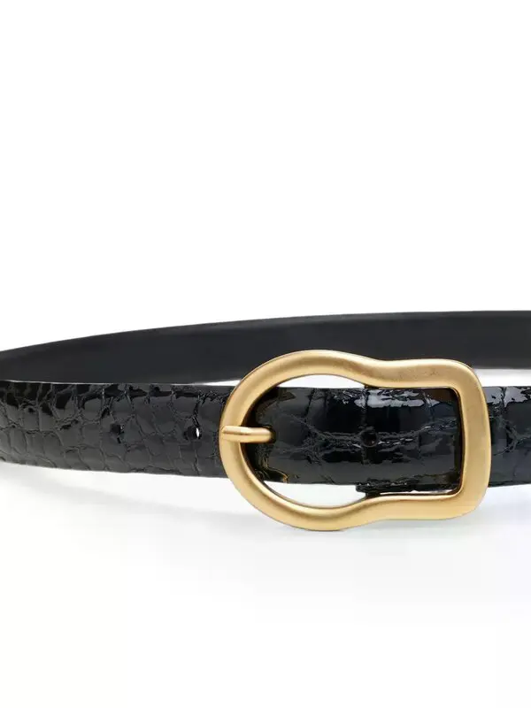 Dorothee Schumacher Croc-effect Buckle Belt