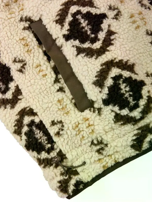 STUDIO TOMBOY Patterned Shearling Jacket