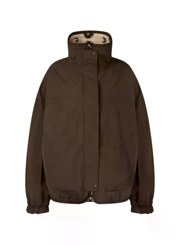 STUDIO TOMBOY Patterned Shearling Jacket