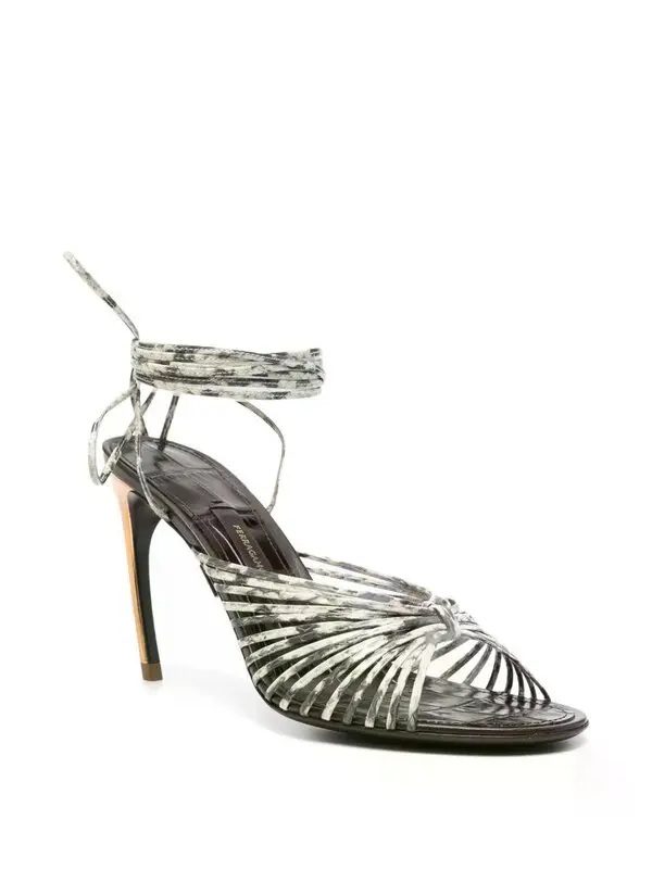 FERRAGAMO Strappy Tie-fastening Sandals