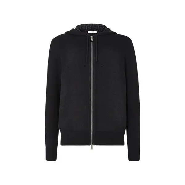 Fendi Sweaters & Knitwear Hoodies - Black