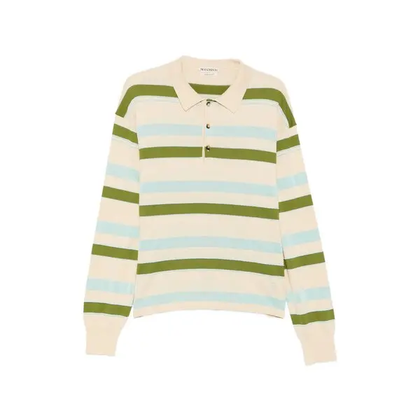JW Anderson Neutrals Polo Shirts - Ivory