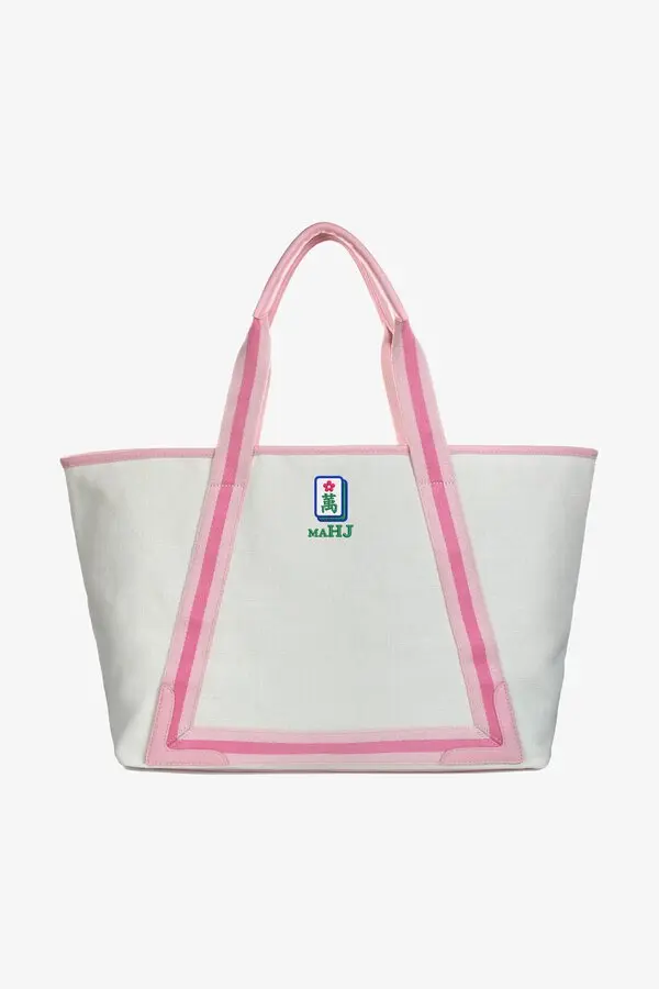 Helen Jon Mahj Tote - Shell Pink