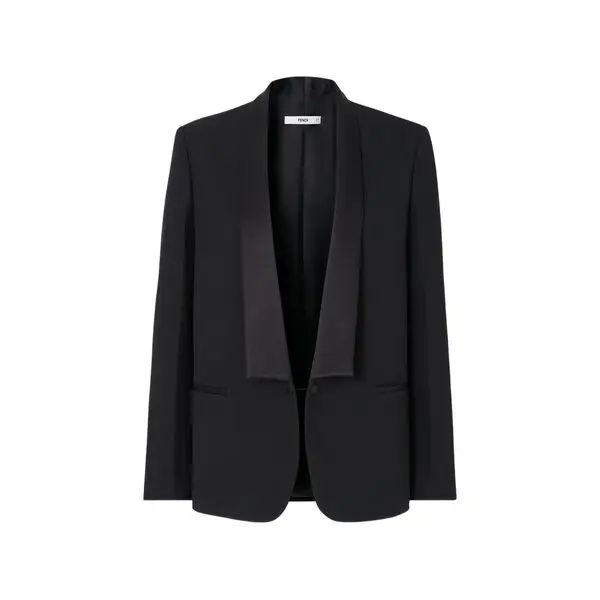 Fendi Jackets Blazers - Black