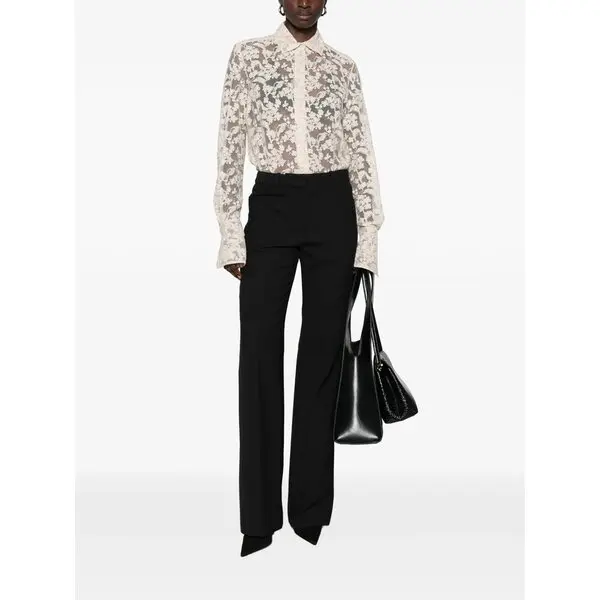 Fendi Neutrals Tops Shirts - Cream