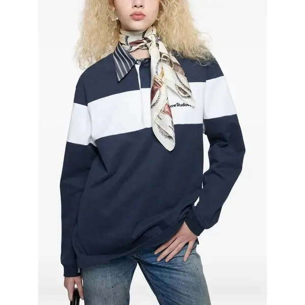 Acne Studios Polo Shirts - Blue