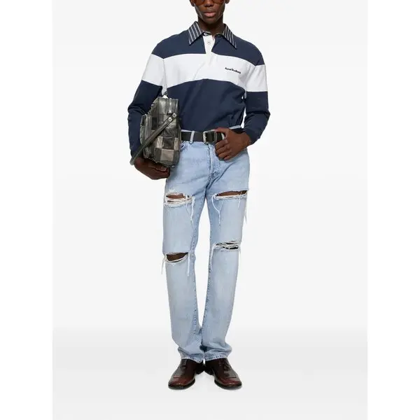 Acne Studios Polo Shirts - Blue