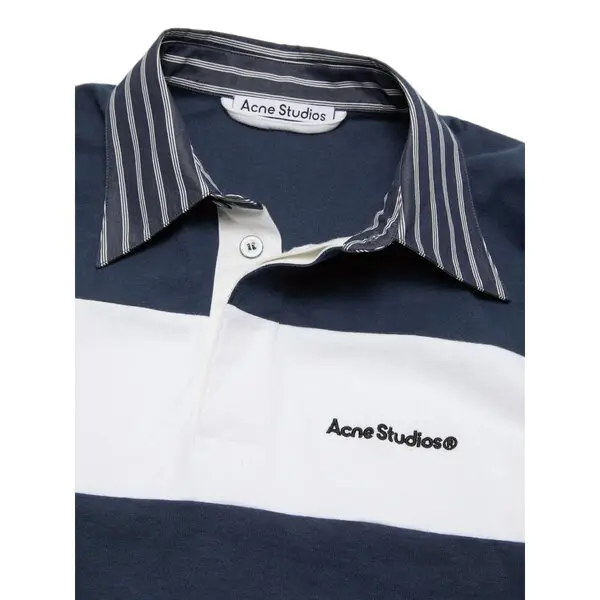 Acne Studios Polo Shirts - Blue
