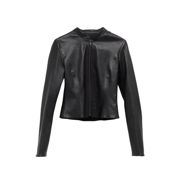 Gucci Jackets Leather Jackets - Black