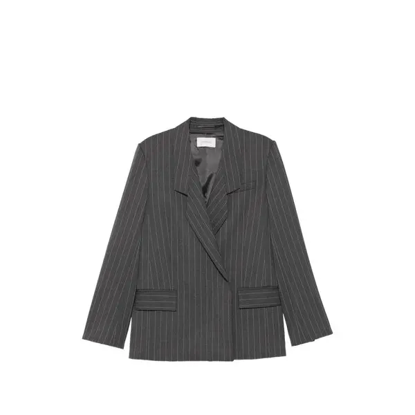 Sportmax Grey Jackets Blazers